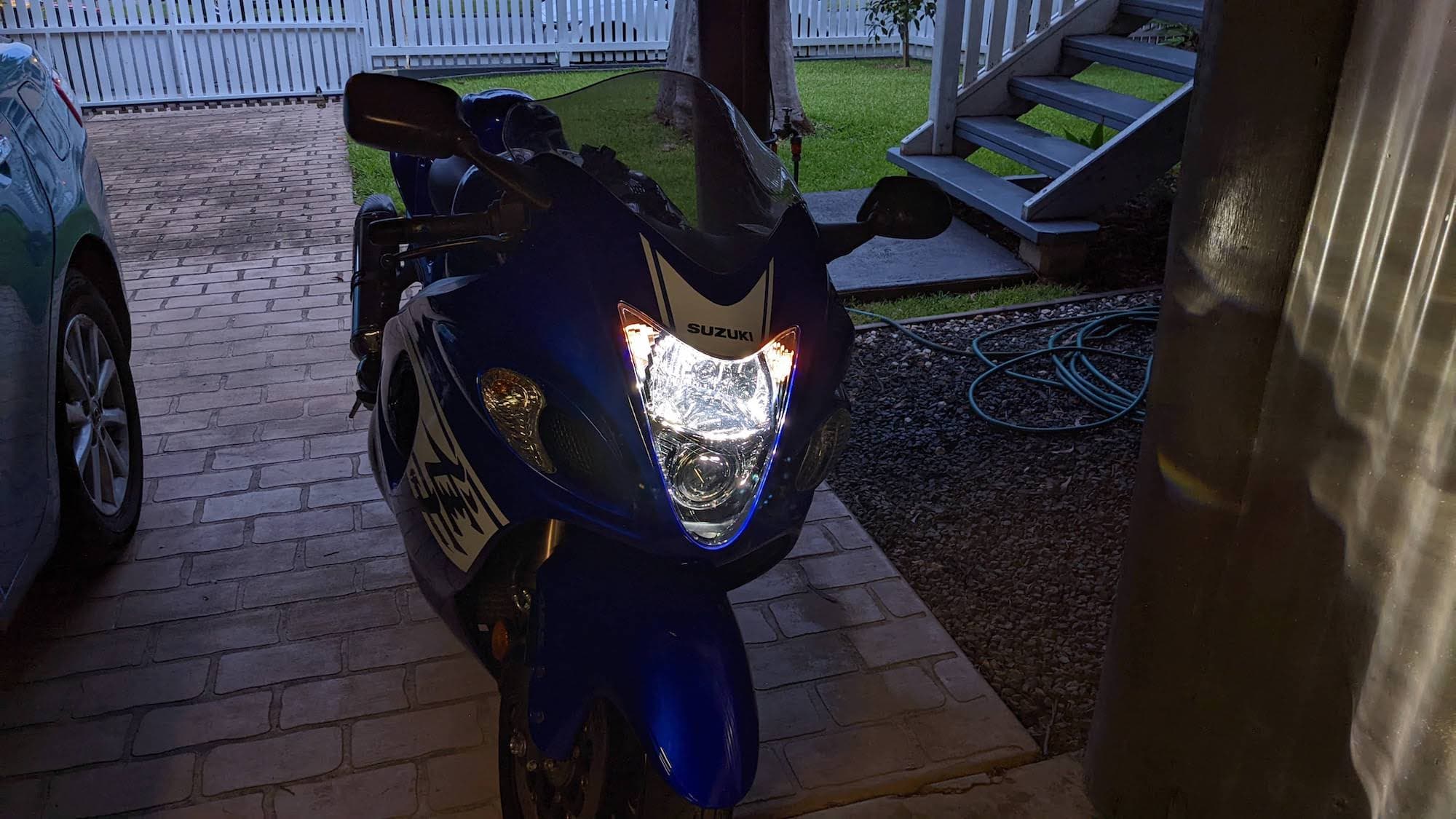 Gen 1 / 2 Hayabusa LED conversion (Front lights)