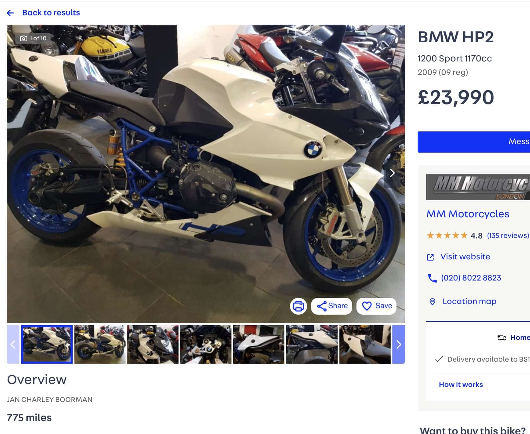 BMW HP2 Enduro, Megamoto, and Sport: Boxer Unobtanium